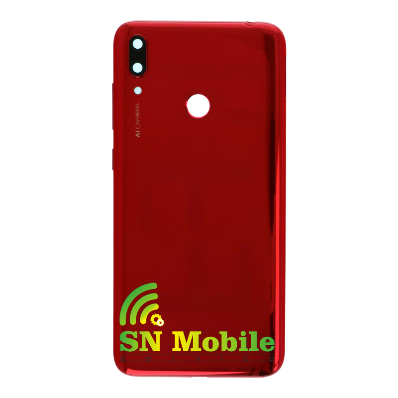 Заден капак за Huawei Y7 2019/Y7 Prime 2019 Red - sn-mobile
